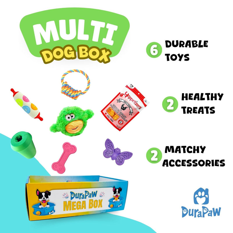 12 Month Plan - Multi Dog Subscription Box for Multiple Dogs