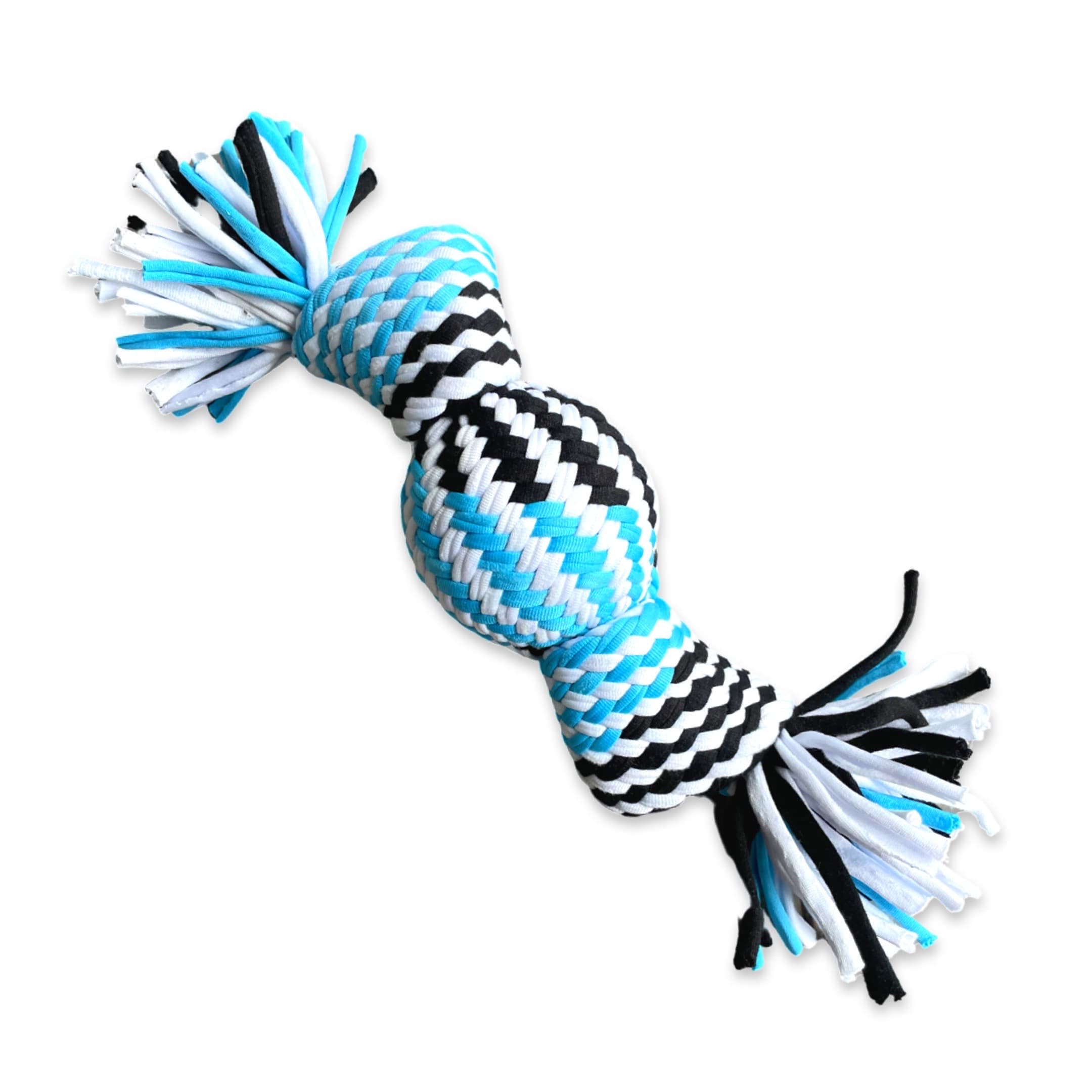 Loud Squeaker Dog Rope Tug Toy | Canadian Dog Toy Company