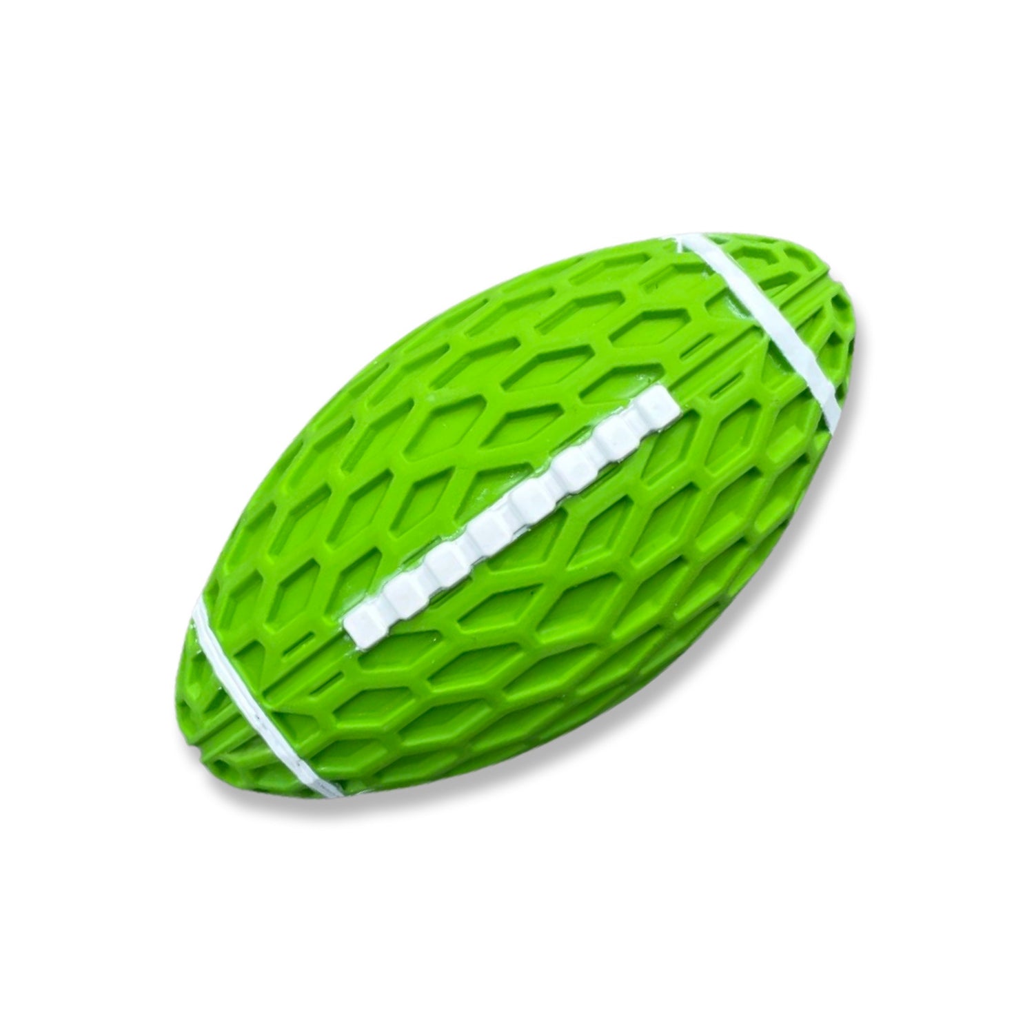 DuraPaw - Interactive Rubber Squeaker Dog Football Toy